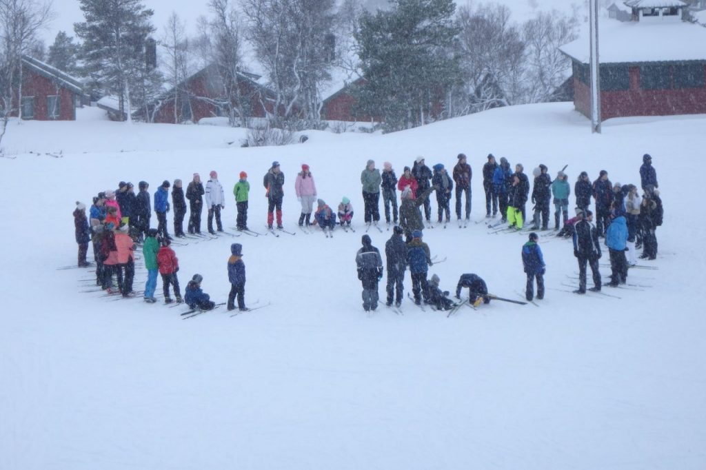 Blide elevar frå Moster og Meling - Gullingen Leirskule