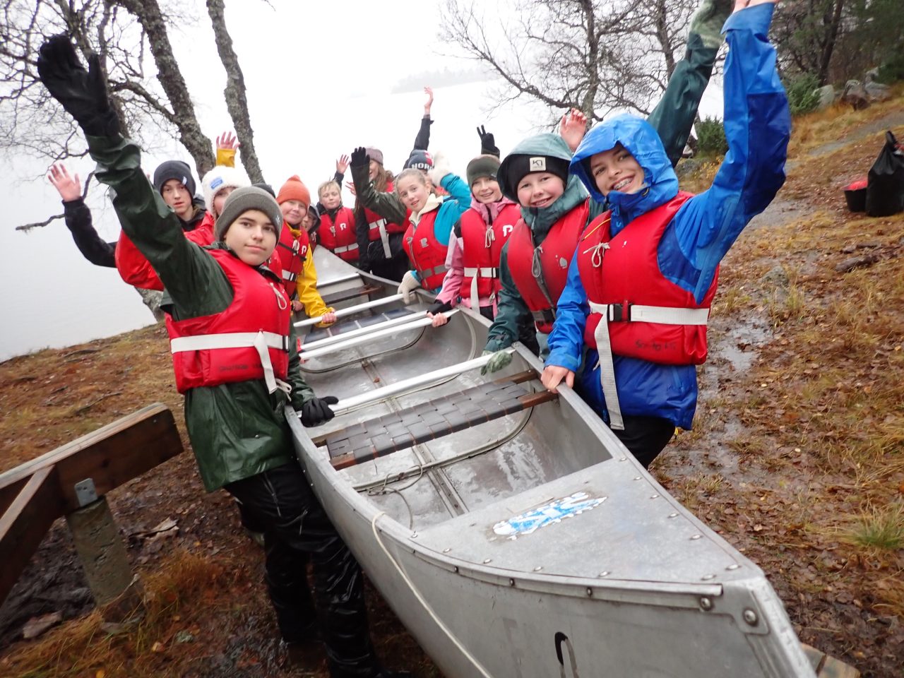 Flott veke med Skjold skule 8. trinn - Gullingen Leirskule