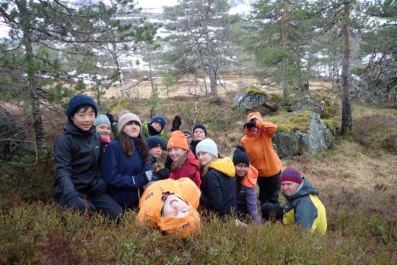 Super vårveke med elevar frå Røyneberg og Utsira - Gullingen Leirskule