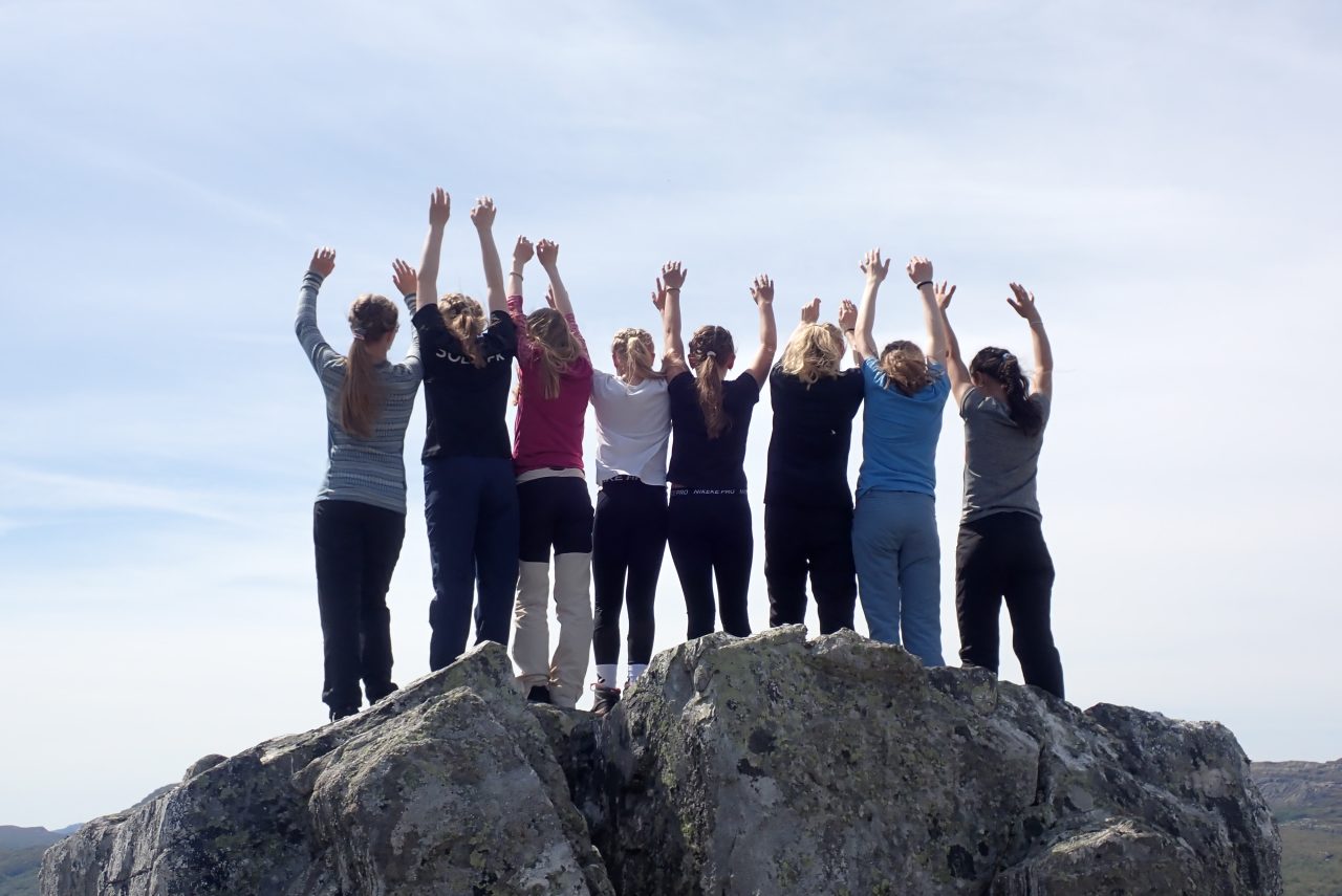 Super veke med 6. klassingar frå Sande skole - Gullingen Leirskule